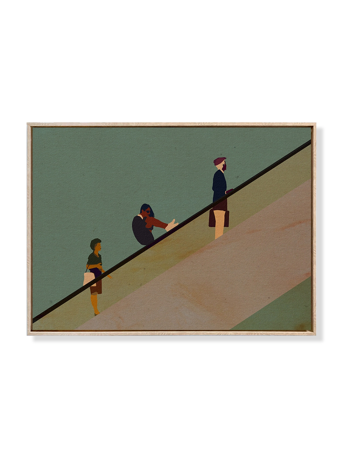 There´s no wrong ways - Lámina de Alexander Adiels - Nomadart